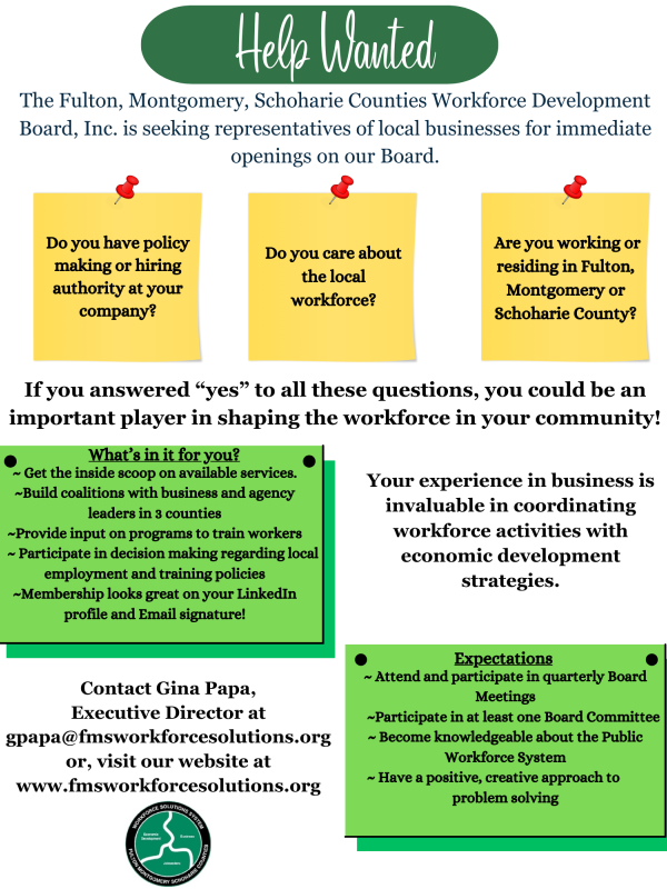 WDB Board - FMS Workforce Solutions